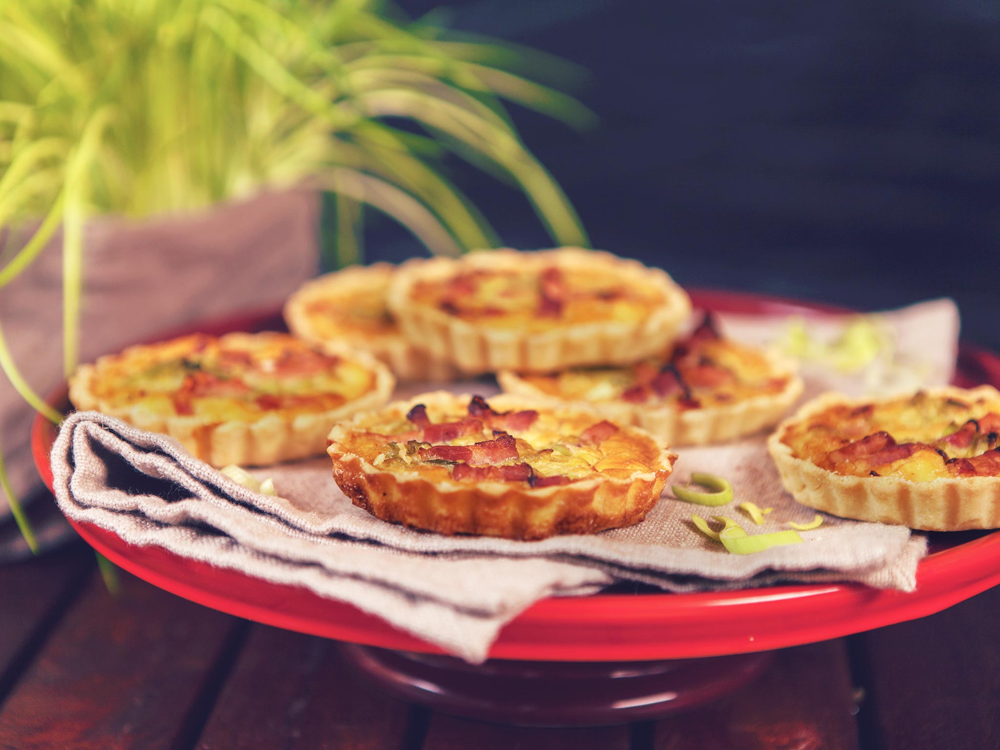 Mini Quiche Lorraine - Bing Chef - The Art of Cooking