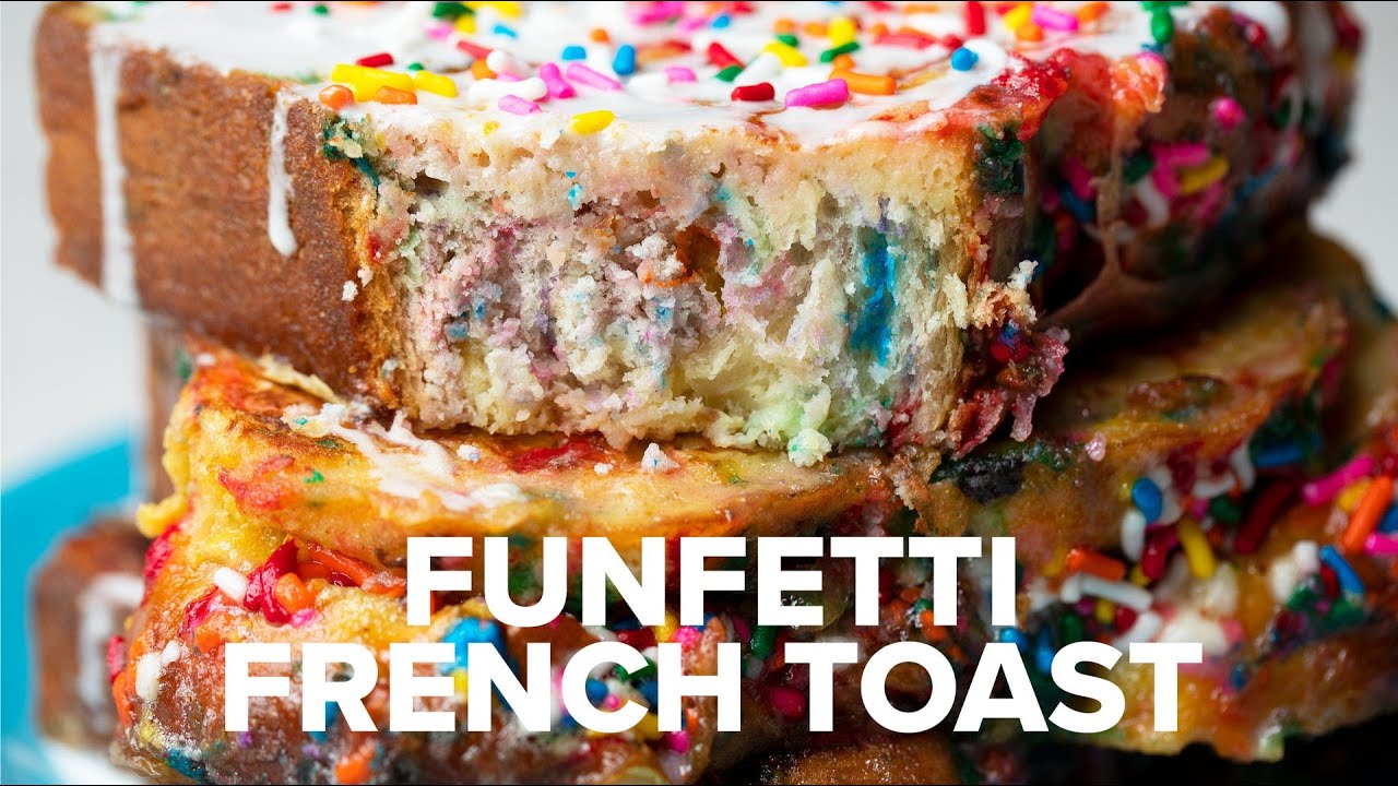 Funfetti French Toast - Bing Chef - The Art of Cooking