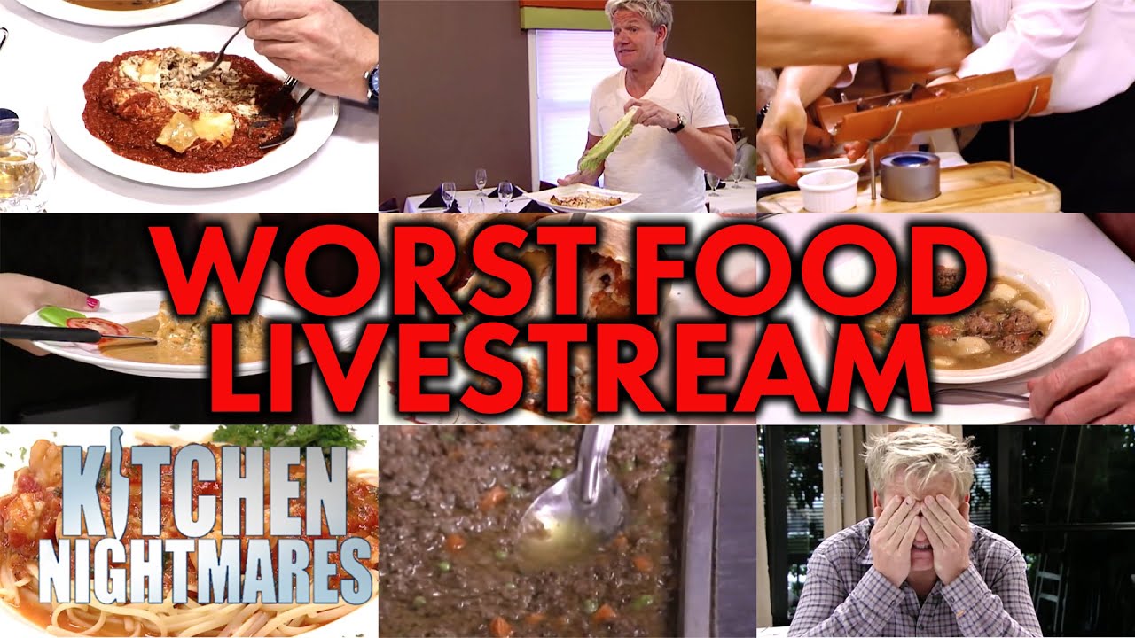 🔴 WORST FOOD on Kitchen Nightmares - Bing Chef - The Art of Cooking