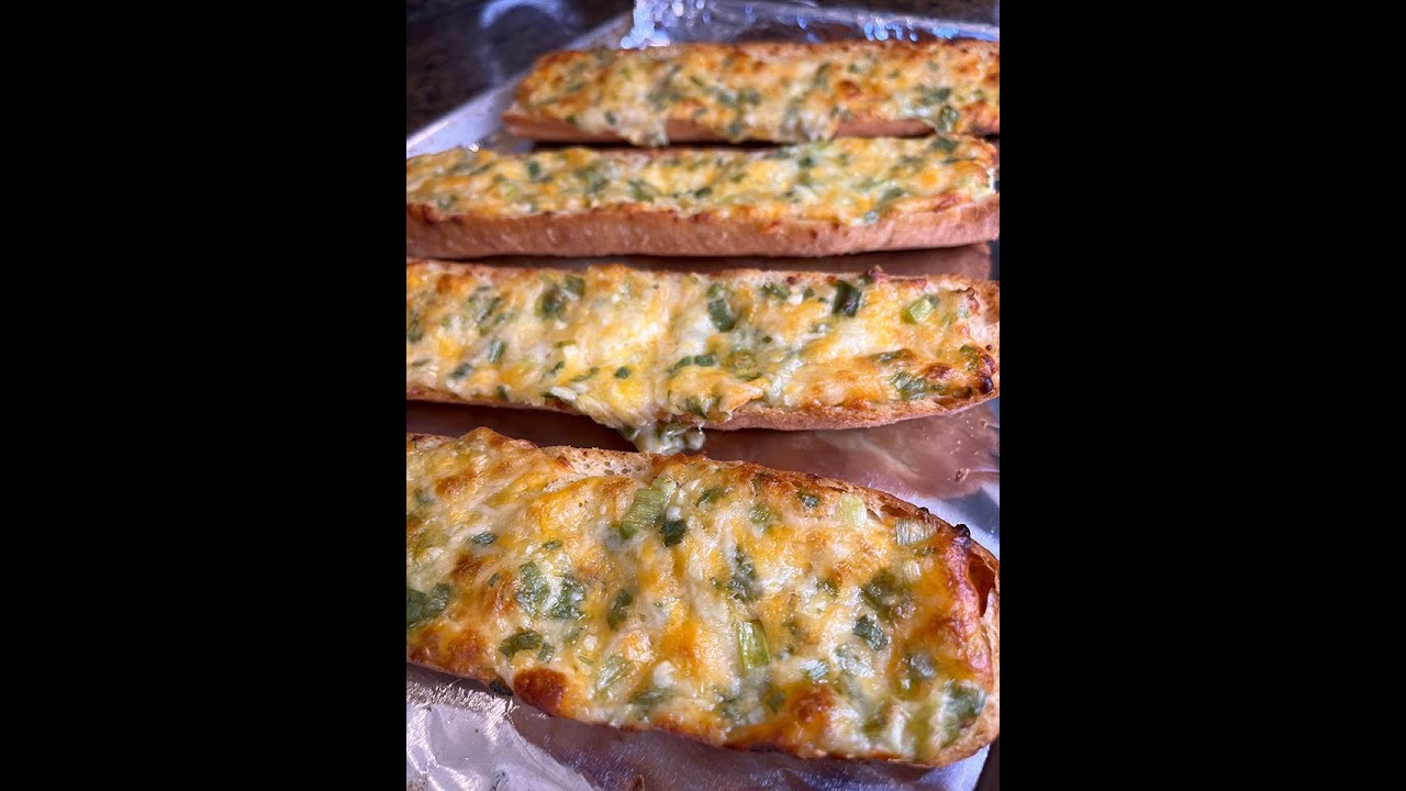 3 Cheese Garlic Bread - Bing Chef - The Art of Cooking