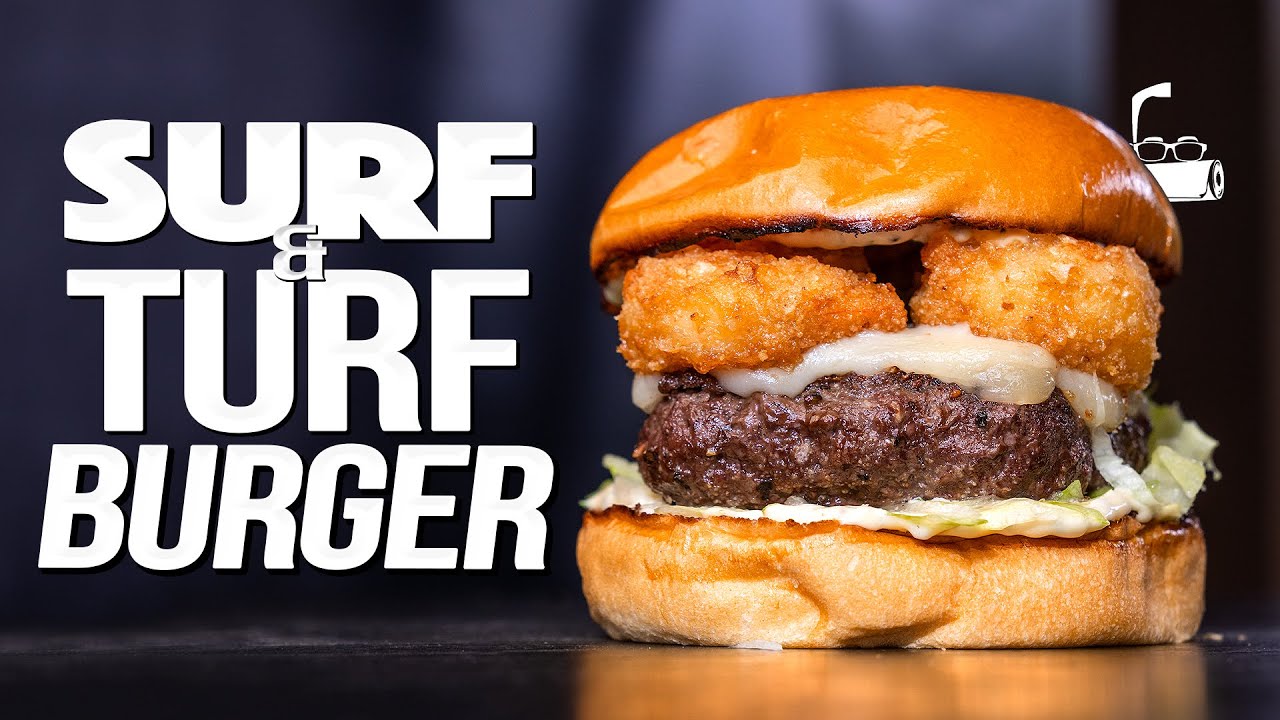 THE BEST SURF & TURF BURGER...WOW! | SAM THE COOKING GUY - Bing Chef ...
