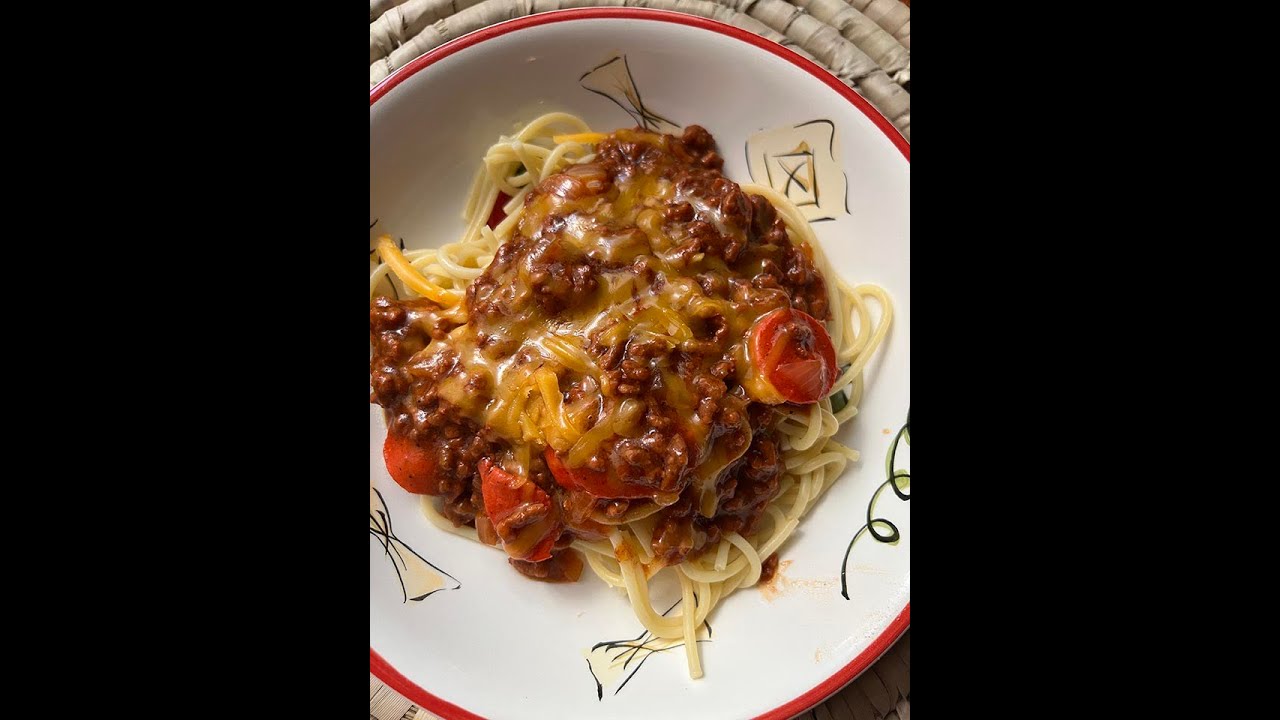 Filipino Sweet Spaghetti - Bing Chef - The Art of Cooking