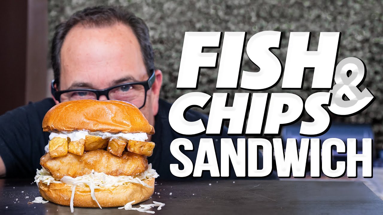 THE ULTIMATE FISH AND CHIPS SANDWICH! | SAM THE COOKING GUY - Bing Chef ...