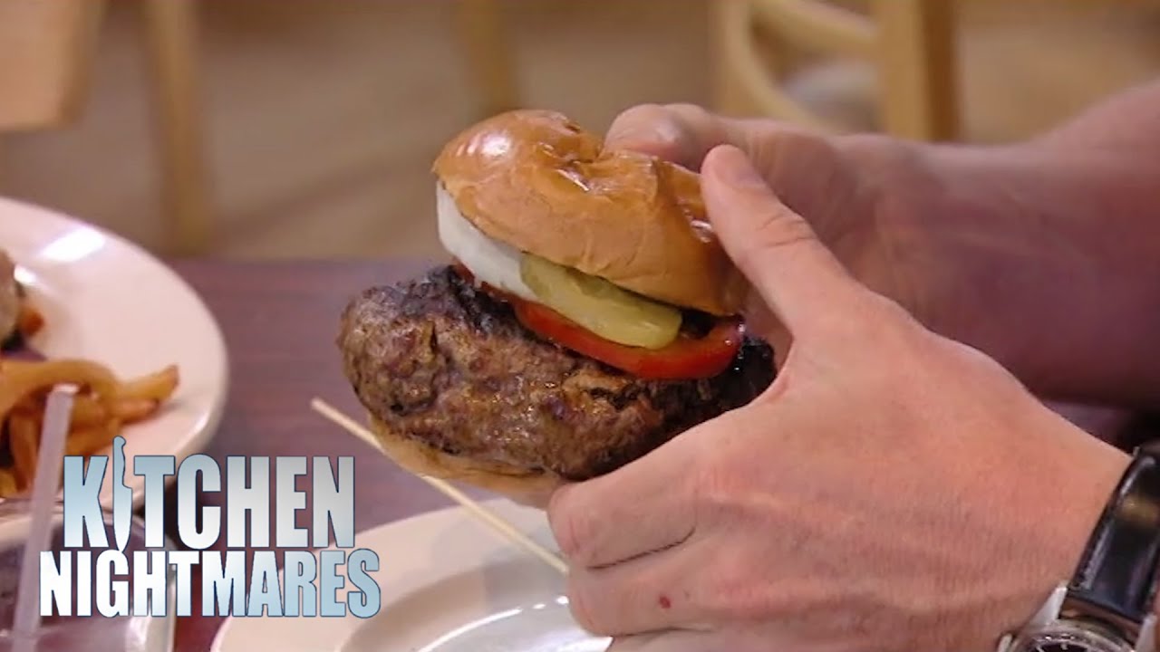 The Infamous Cowboy Burger | Kitchen Nightmares - Bing Chef - The Art ...