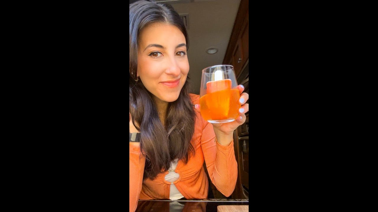Frozen Aperol Spritz Popsicle - Bing Chef - The Art of Cooking