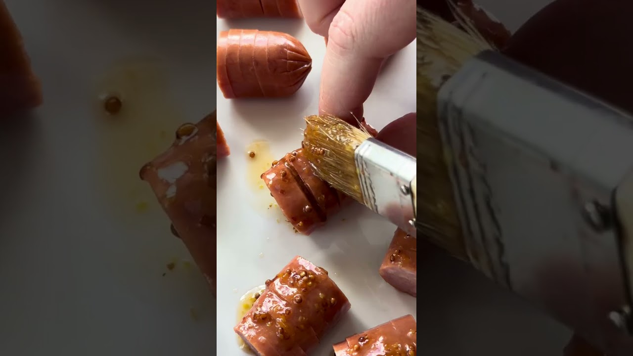 3-Ingredient Hasselback Sausage Bites - Bing Chef - The Art of Cooking