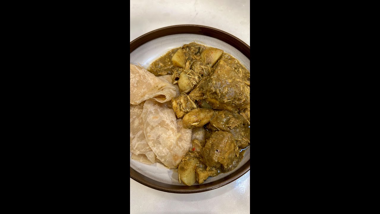 Guyanese Curry Chicken w/ Roti - Bing Chef - The Art of Cooking