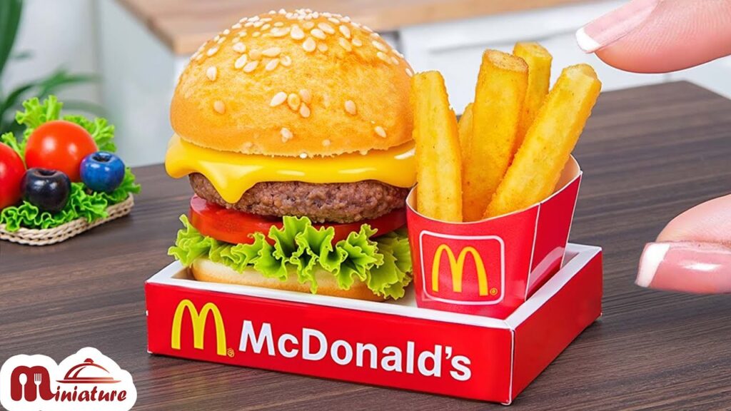 🍔 So Juicy Mini McDonald’s Big Mac Recipe | ASMR Cooking Mini Food ...