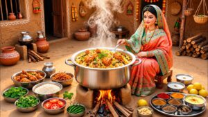 Miniature Doll Cooks Famous Hyderabadi Chicken Biryani 😍🍗 | Relaxing ...