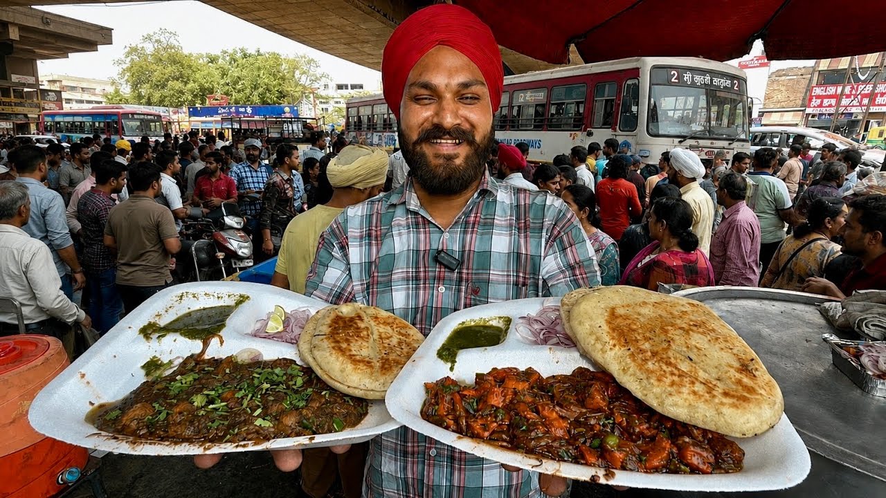 100 km Tak Supply 😍 Singh Brothers ka Traffic Jam Amritsari Lunch ...